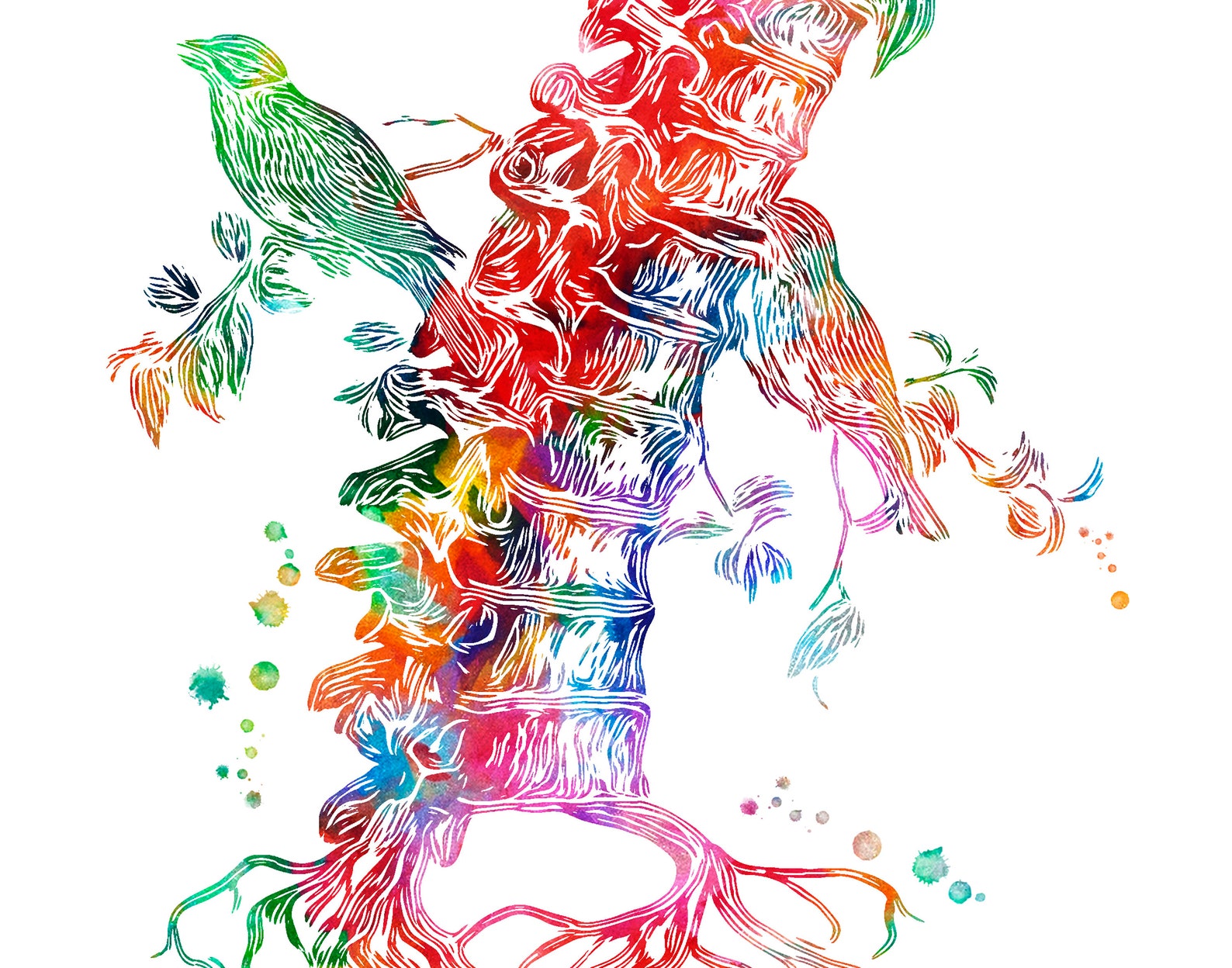 Lumbar Spine Structure Vertebral Column Art Watercolor Anatomy Manual ...