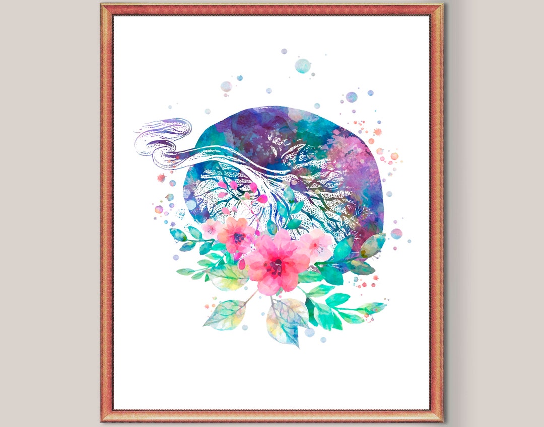 Floral Anatomy Art Placenta Art Pregnancy Art Reproductive System Art ...