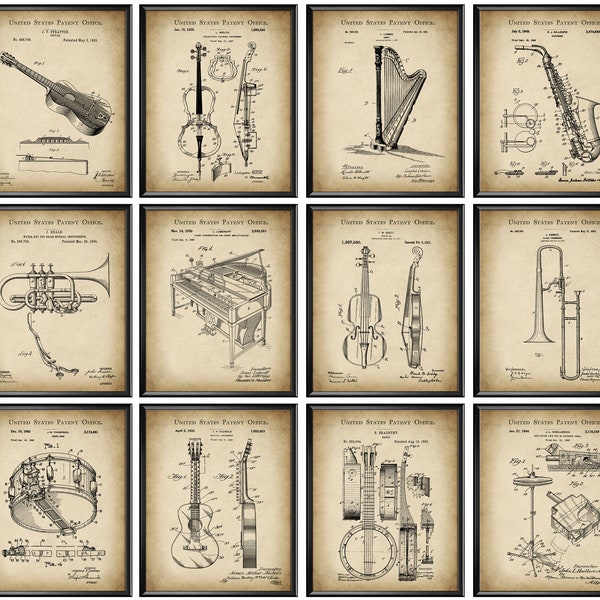 Violin Blueprint - Etsy