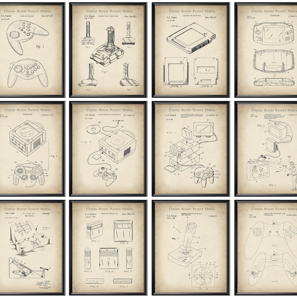 Game Schematic - Etsy