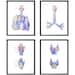 12 Phases Art Posters Skeleton Anatomy Art Medical Decor Biomechanics ...