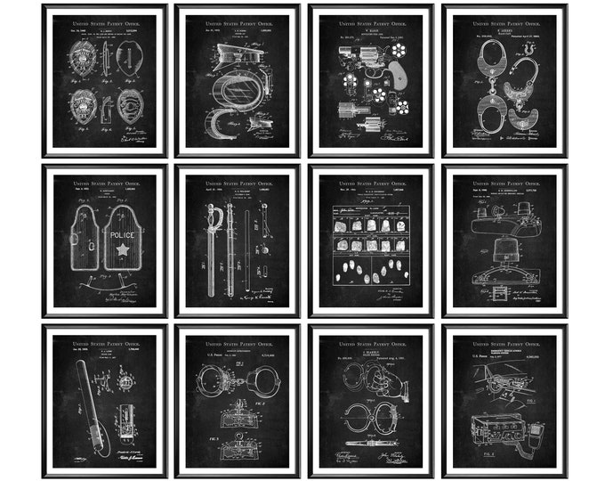 12 Vintage Workout Patent Posters Gym Blueprint Gym Equipment ...