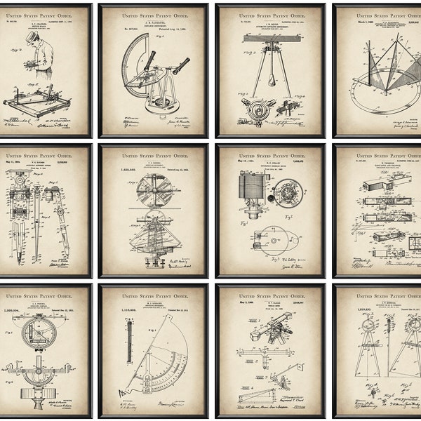 Land Surveyor Wall Art - Etsy