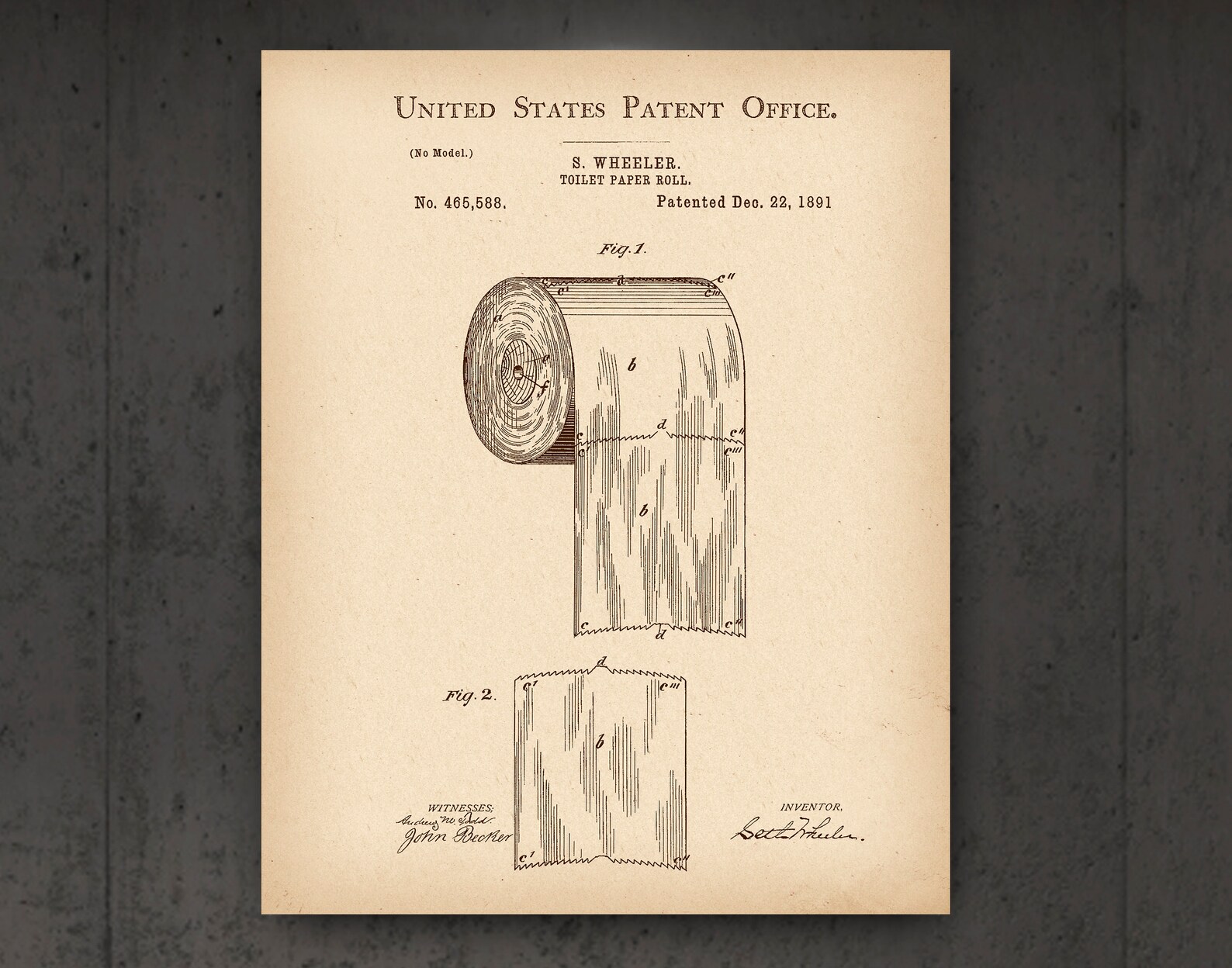 8 Toilet Vintage Patent Art Water Closet Invention Poster - Etsy