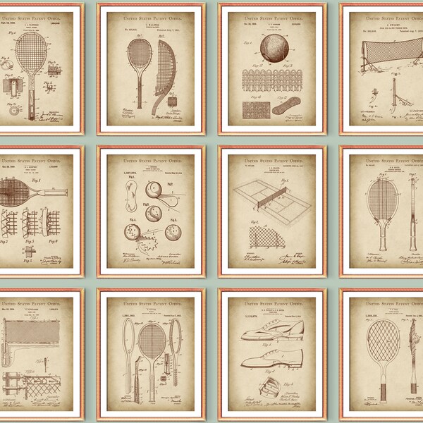 Vintage Tennis Racket - Etsy