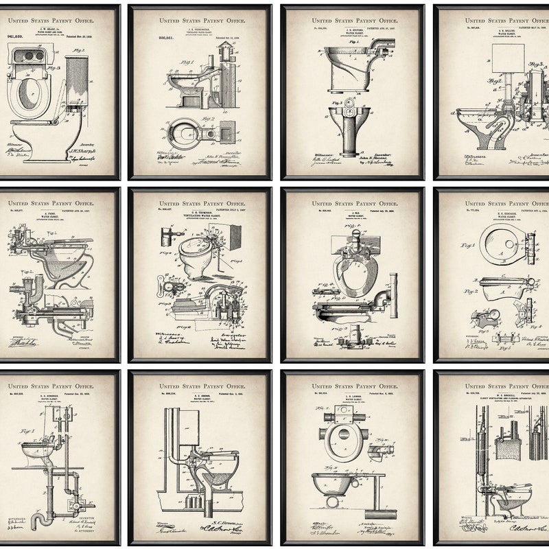 Plumbing Print for Walls - Etsy