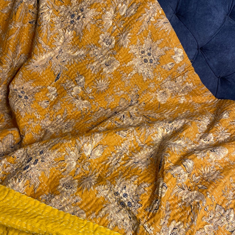 Mustard Quilt - Etsy