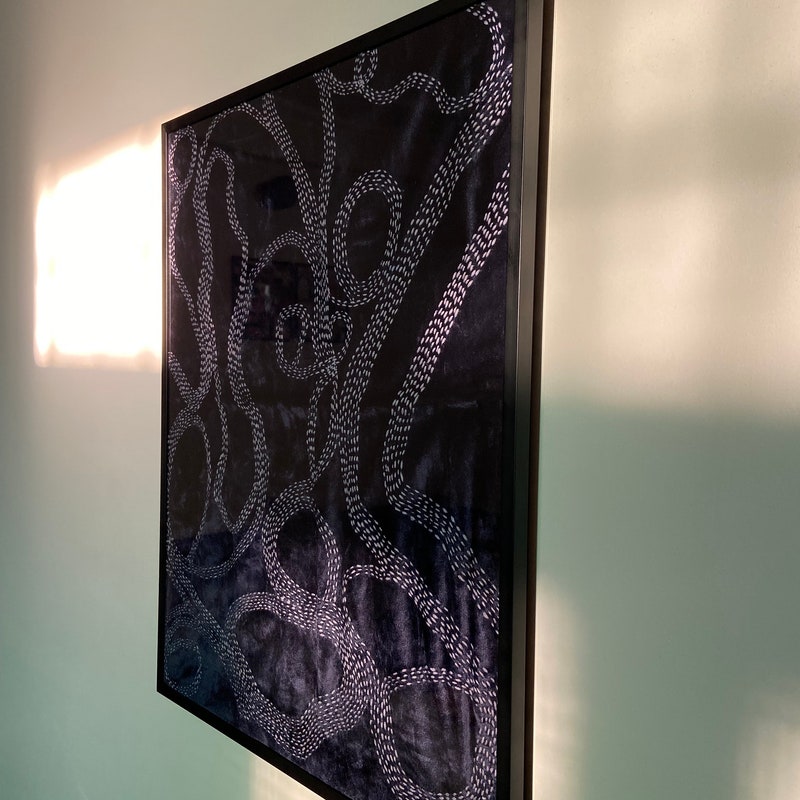 Sashiko Tree - Etsy