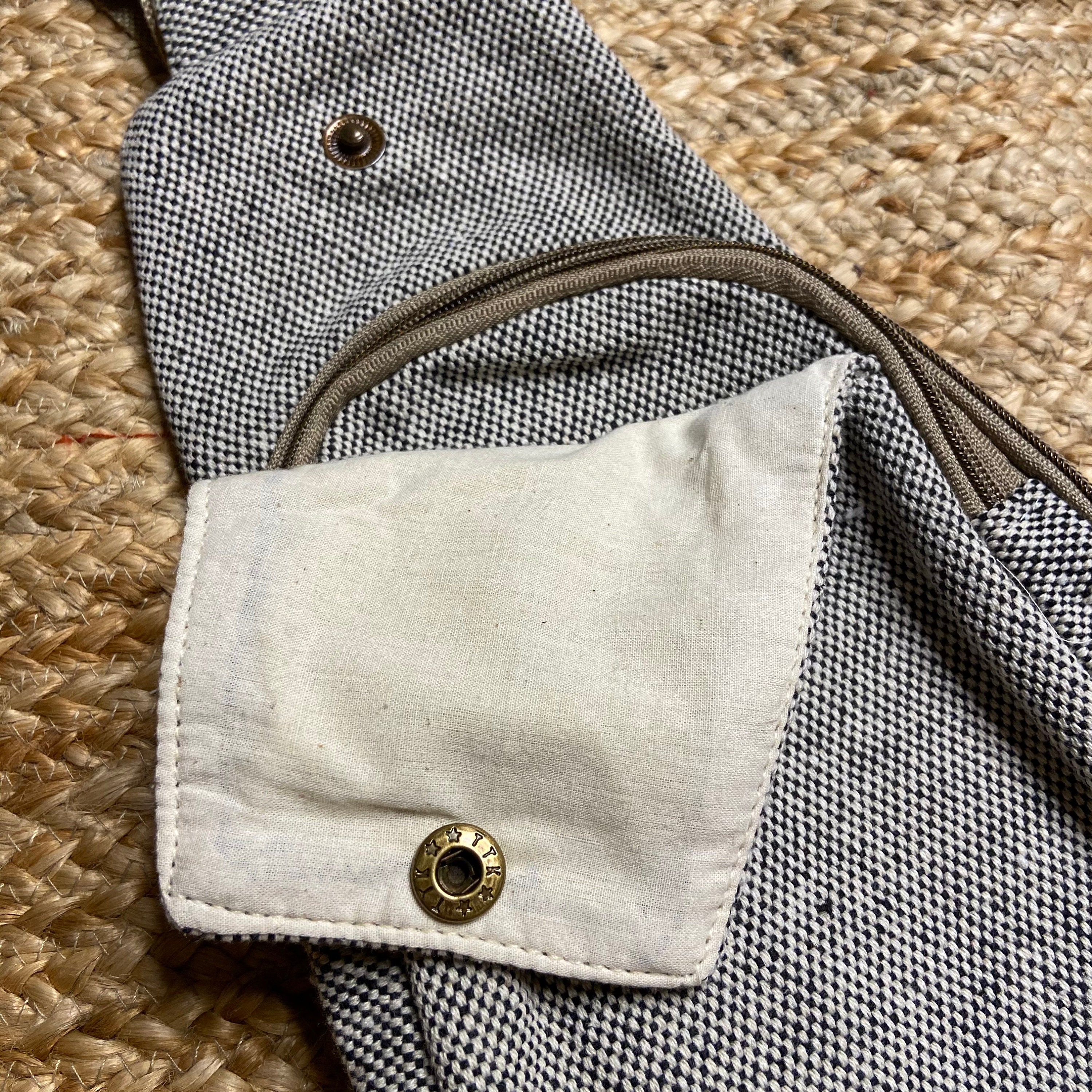 Handmade Hemp Shoulder Bag: Passport Money Bag - Etsy