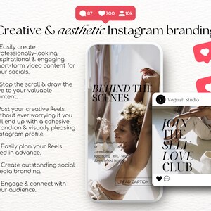 Instagram Video Reel Templates Canva, Engagement Reels, Inspiring Reel ...