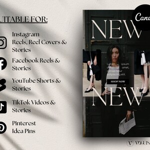 Video Reel Templates Canva, Product Reels, Reel Cover Templates ...