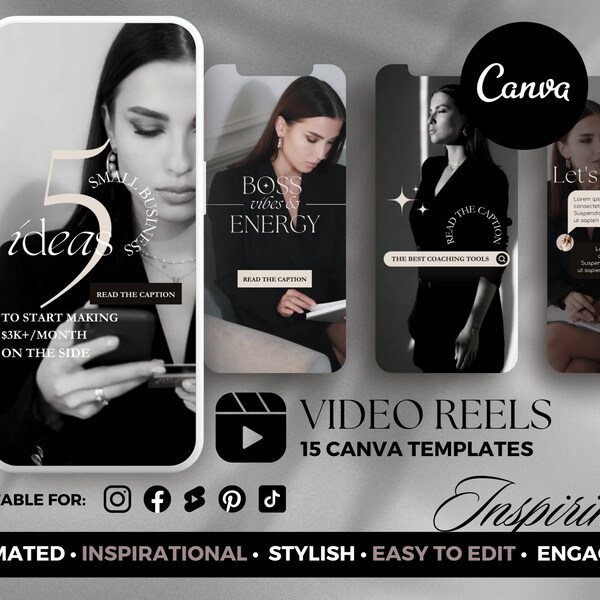 Reel Instagram Reels Template Cover - Etsy