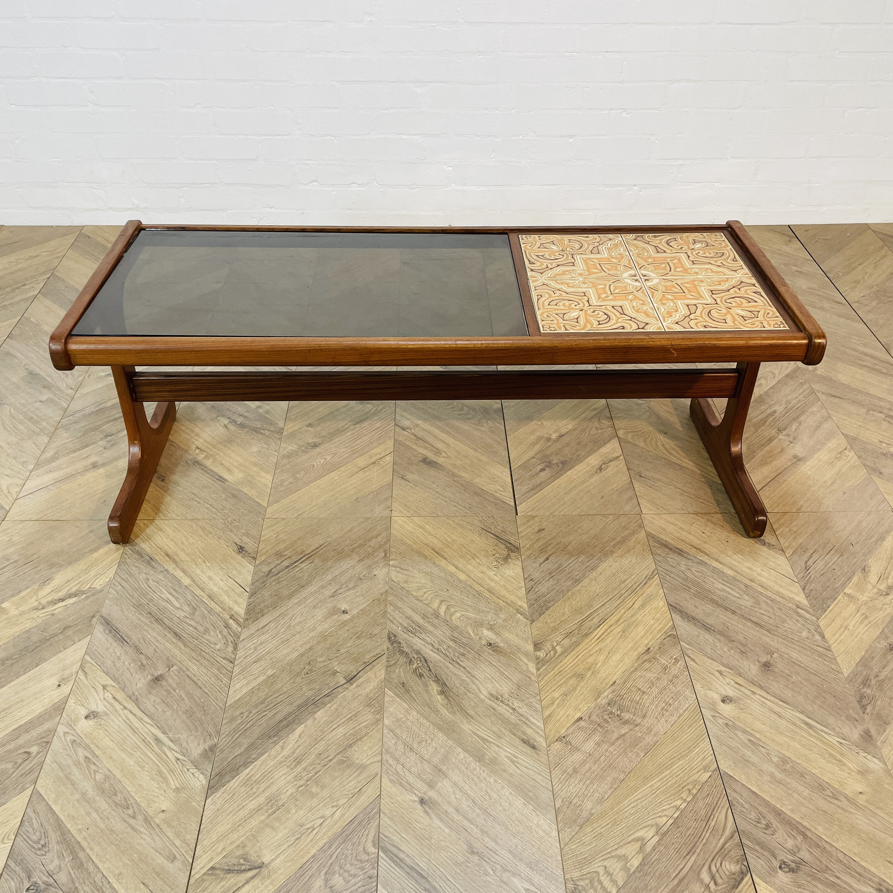 Mid-century G Plan Long Glass + Ceramic Coffee Table, 1960s - Etsy