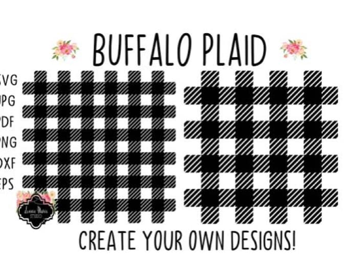Buffalo Plaid SVG File Plaid Bundle Plaid SVG Bundle - Etsy