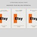 Printable Etsy Planner & 3 Etsy Ebooks, Etsy Business Planner, Sell on Etsy PDF, Etsy Shop ...