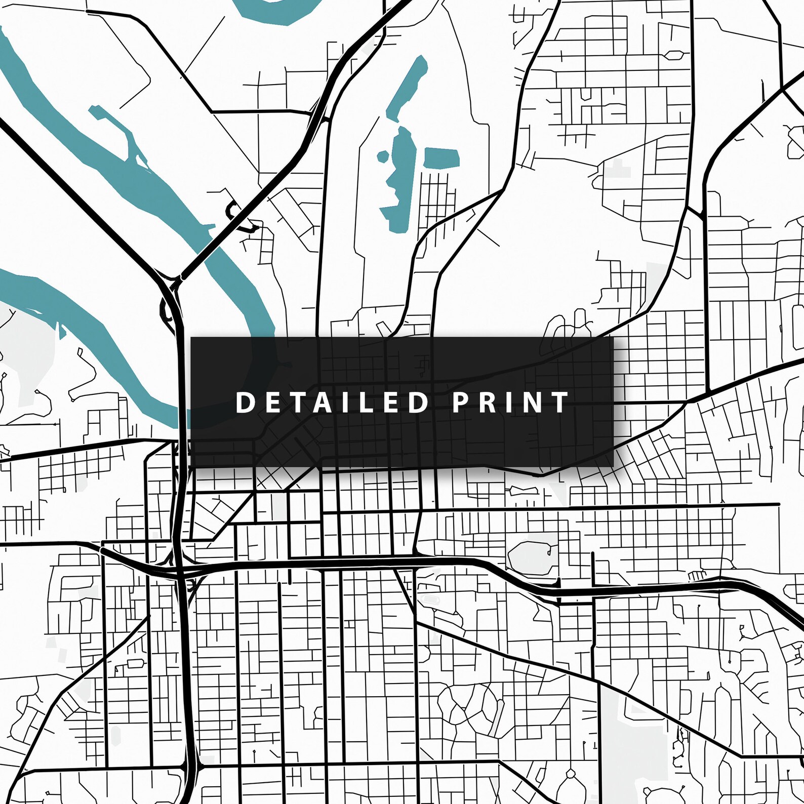 Montgomery Map Download Montgomery City Map Montgomery Wall - Etsy