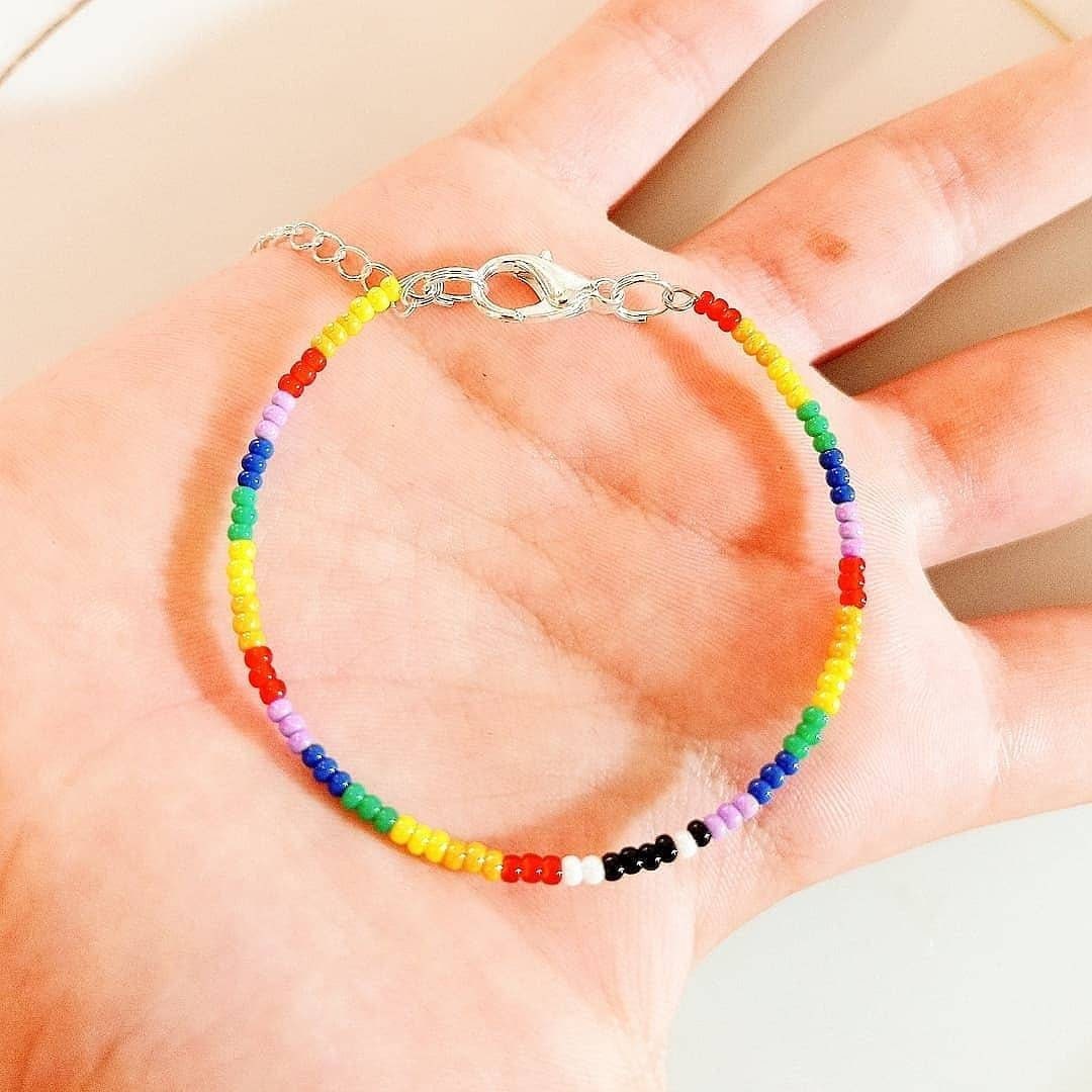 HIDDEN SECRET Lgbt Morse Code Bracelet Anklet Choker Necklace - Etsy
