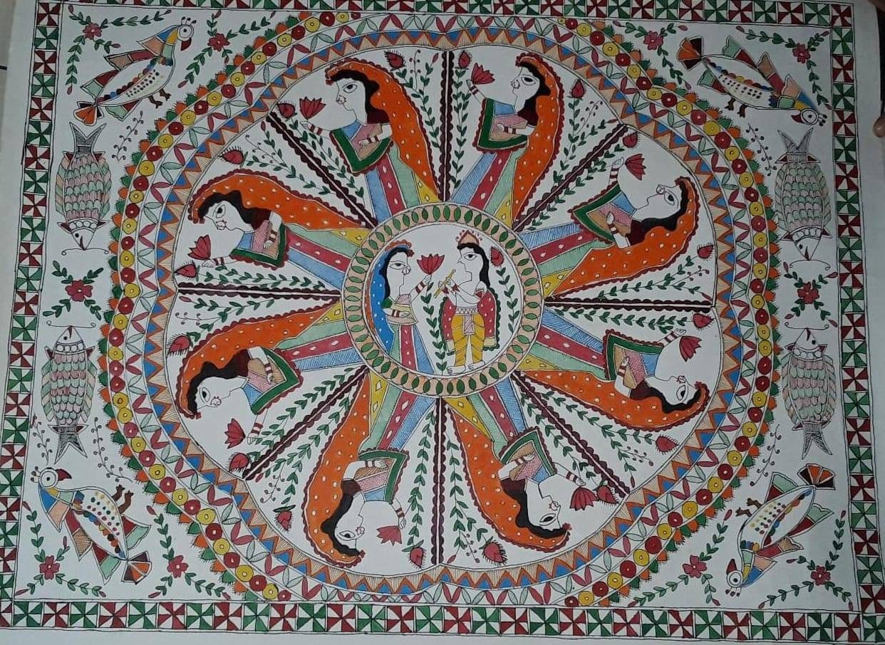 Madhubani Wall Art at Jason Criner blog