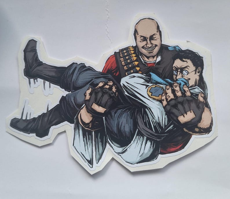 Team Fortress 2 Sticker Pack // Tf2 // Pyro // Scout // Soldier ...