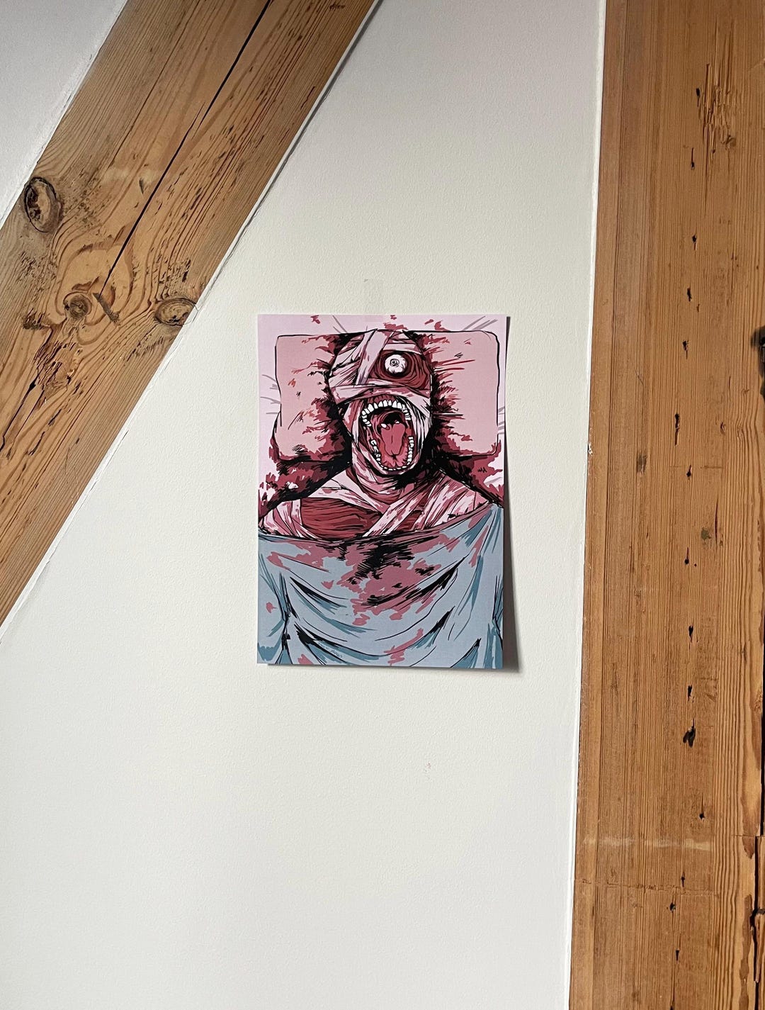 Curly Poster A4/ Semi Glossy Paper - Etsy