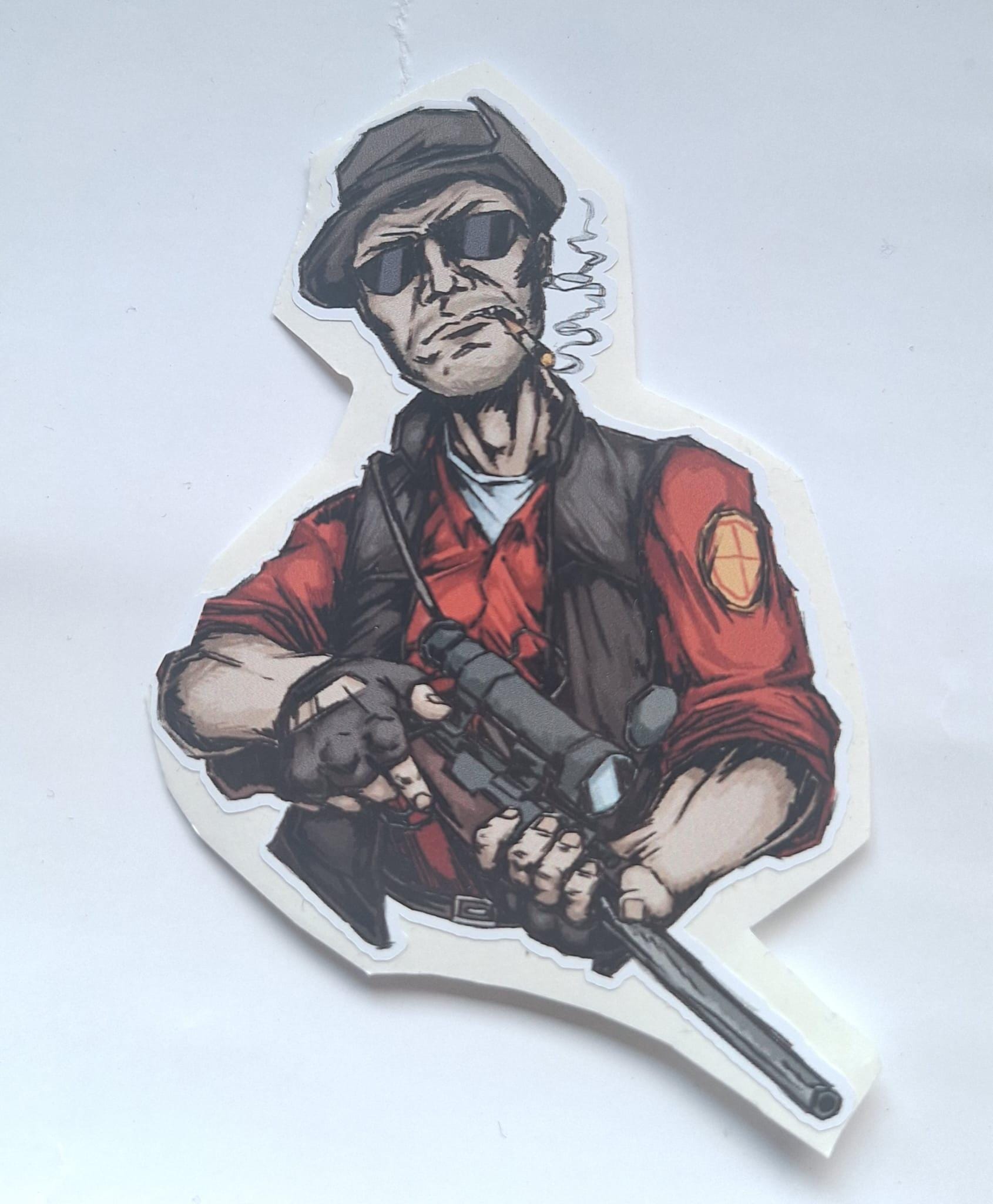 Team Fortress 2 Sticker Pack // Tf2 // Pyro // Scout // Soldier ...