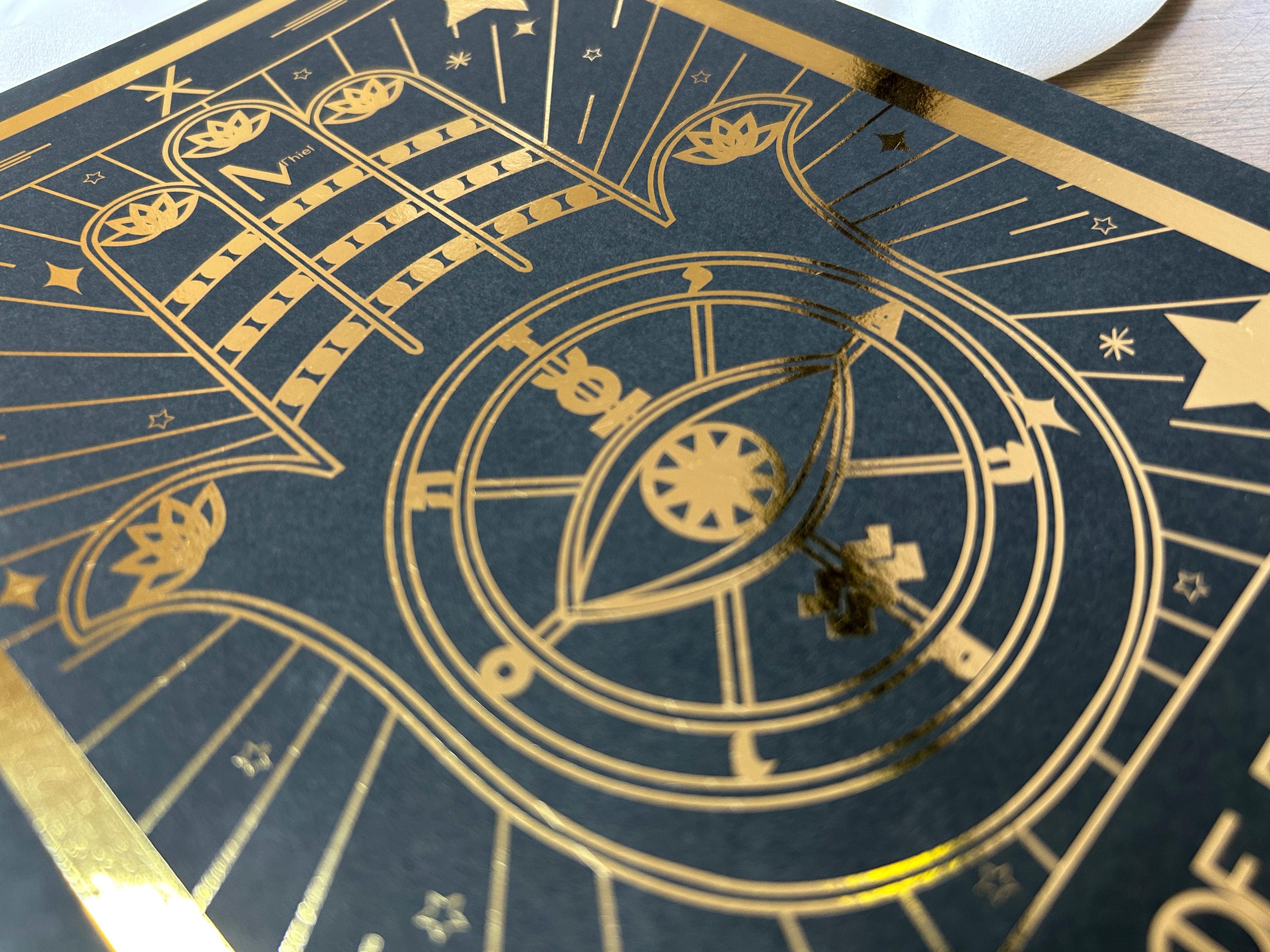 The Wheel of Fortune Card - Etsy