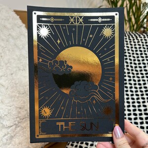 The Sun Card - Etsy
