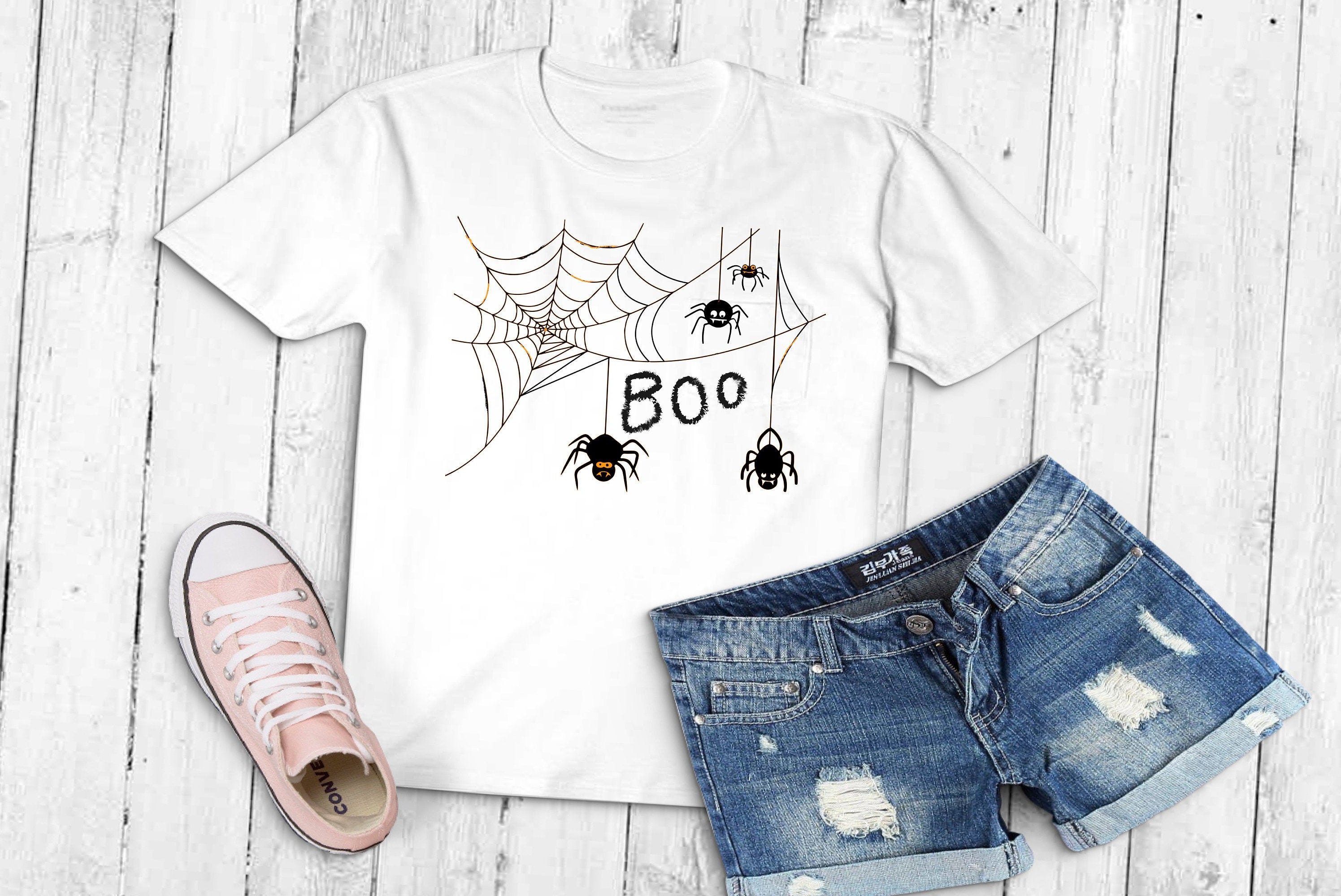 Halloween Svg for Halloween Shirt and Clothes. Halloween Png Spider Web ...