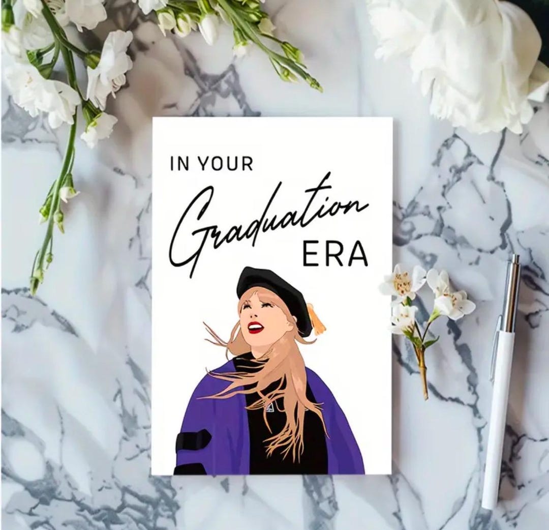 In Your Graduation Era Taylor Swift-inspired Graduation Card With ...