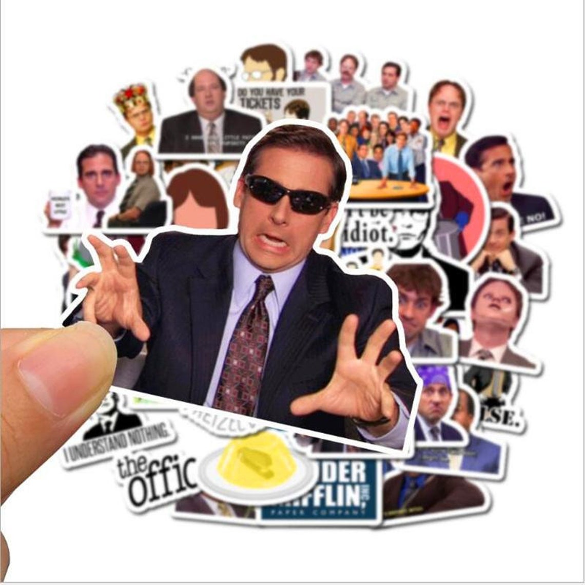 The Office Tv Show Vinyl Decals Stickers | Etsy