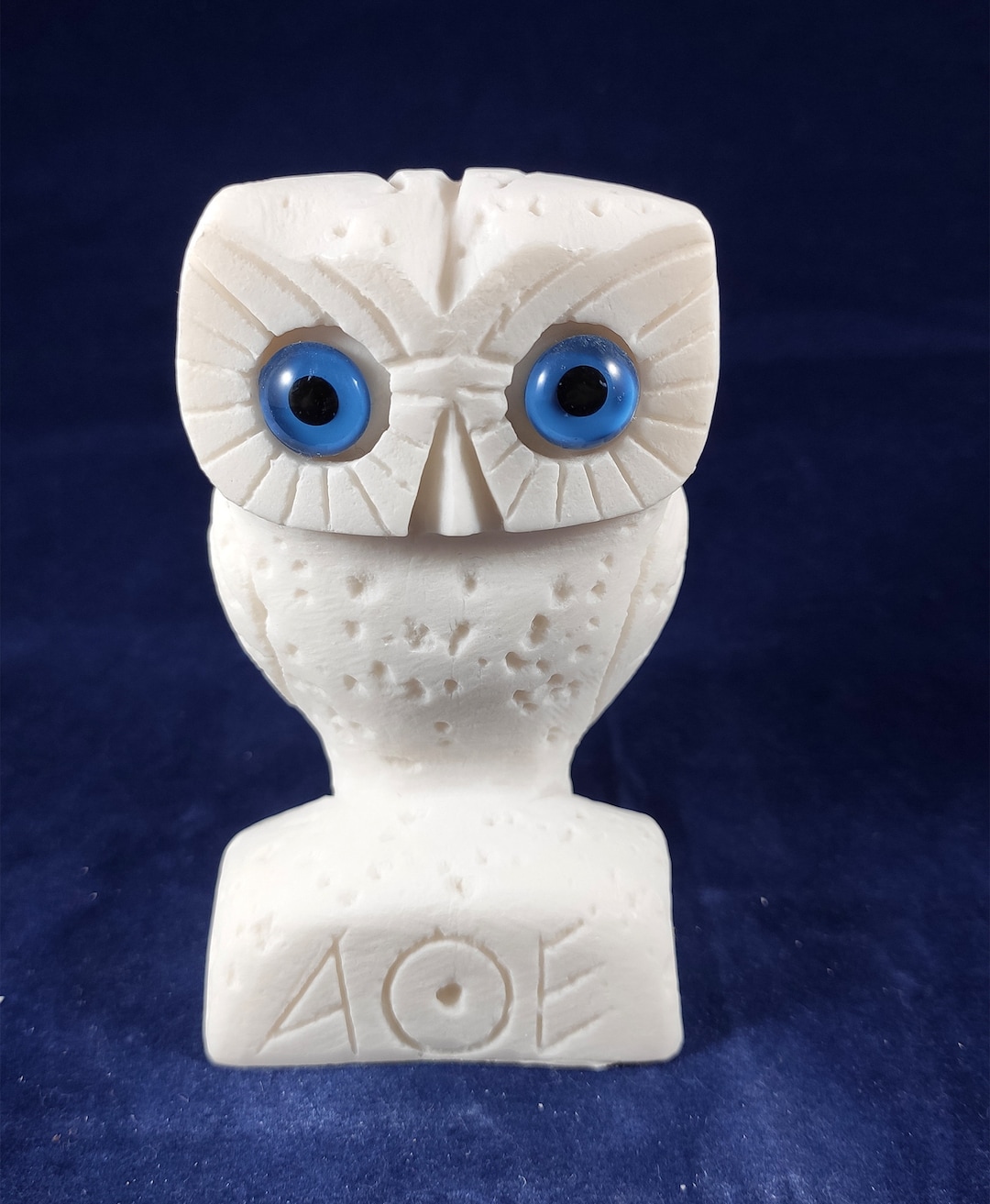 Estatua pequeña Búho de Atenas Símbolo de la sabiduría y Diosa Atenea ...