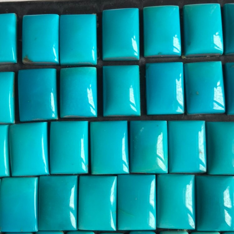 10x12mm Natural Turquoise Smooth Octagon Gemstone loose | Etsy