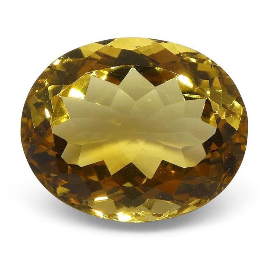 10x12mm Natural Citrine Faceted Oval Cut Top VS Quality Loose Citrine ...