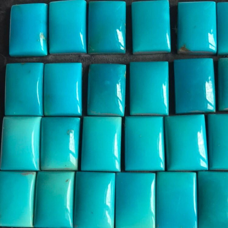 10x12mm Natural Turquoise Smooth Octagon Gemstone Loose - Etsy UK