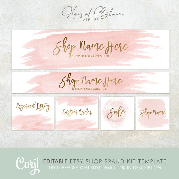 Cute Etsy Banner - Etsy