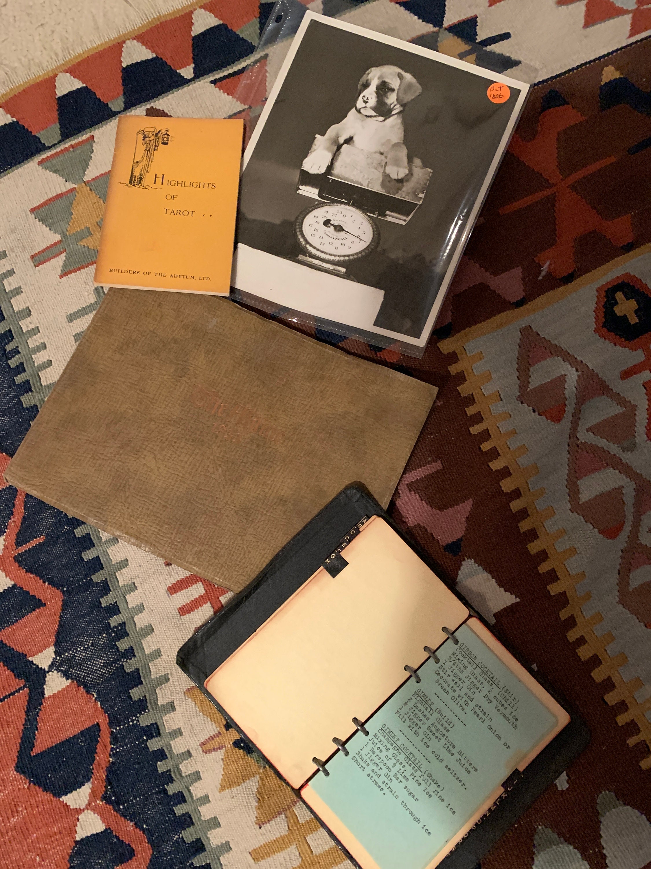 Mixed Paper Sets picture bar tending book from the 40\u2019s and a 1933 ...