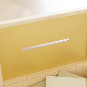 Personalized Wooden Envelope Box With Engraving Wedding Gift Box ...
