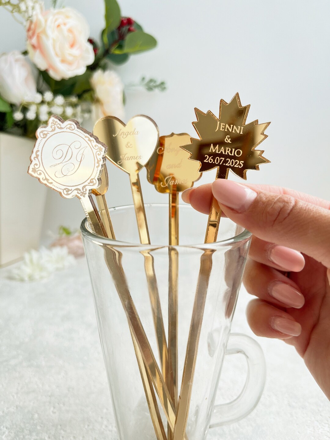 Bâton à Cocktail, Agitateur De Cocktail Personnalisé, Bâton De Mélange ...