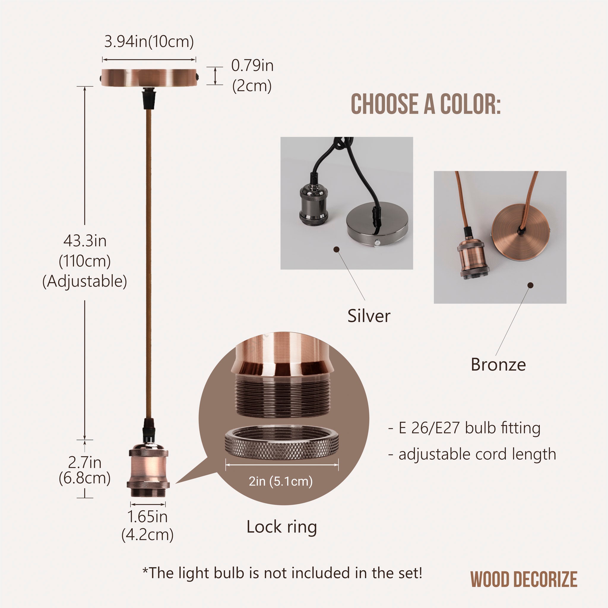 Wooden Pendant Light, Ceiling Fixture, Ceiling Lamp, Dining Light, Wood ...