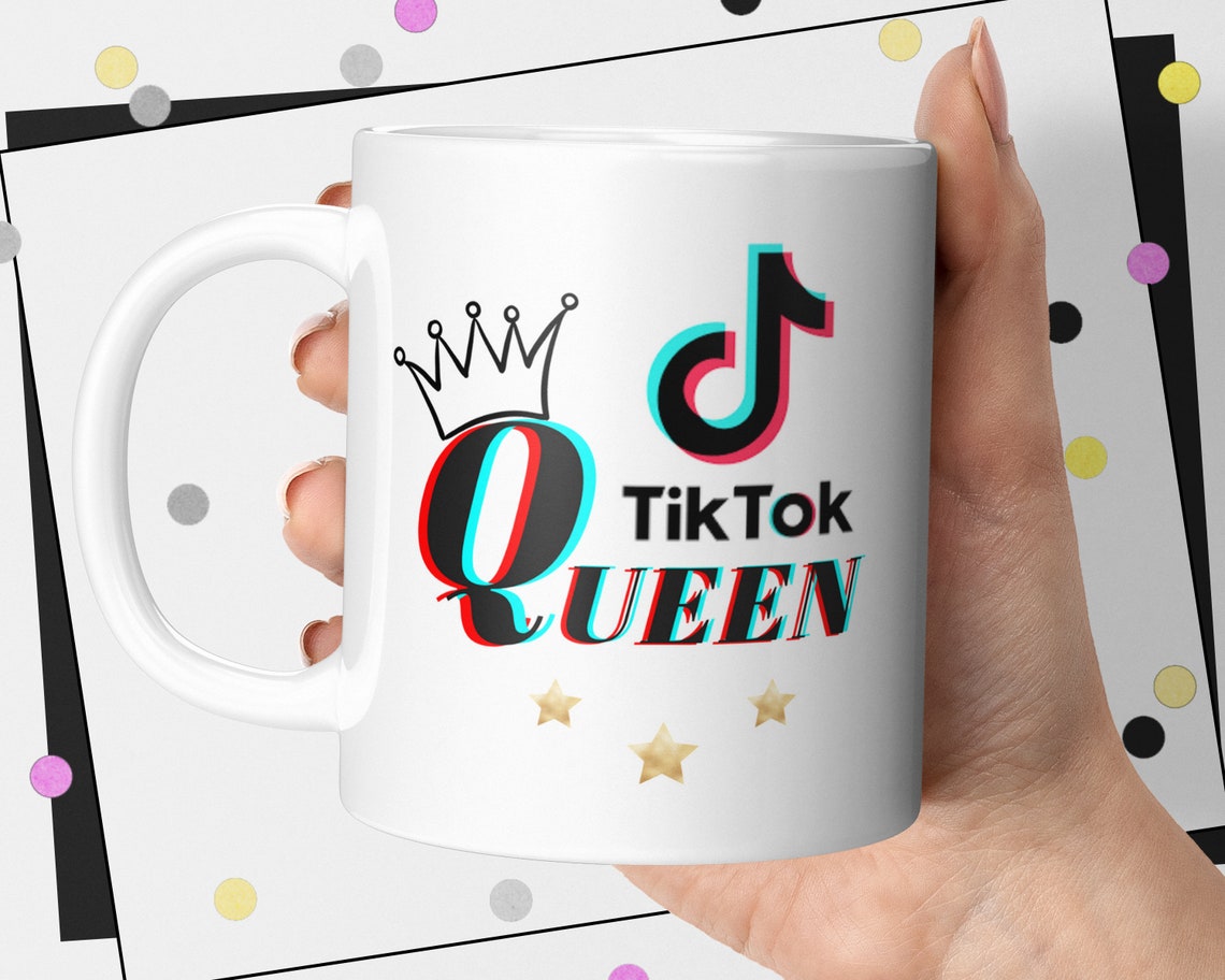 Tik Tok Queen Instagram Tik Tok Dance Gift For Her Mug | Etsy Österreich