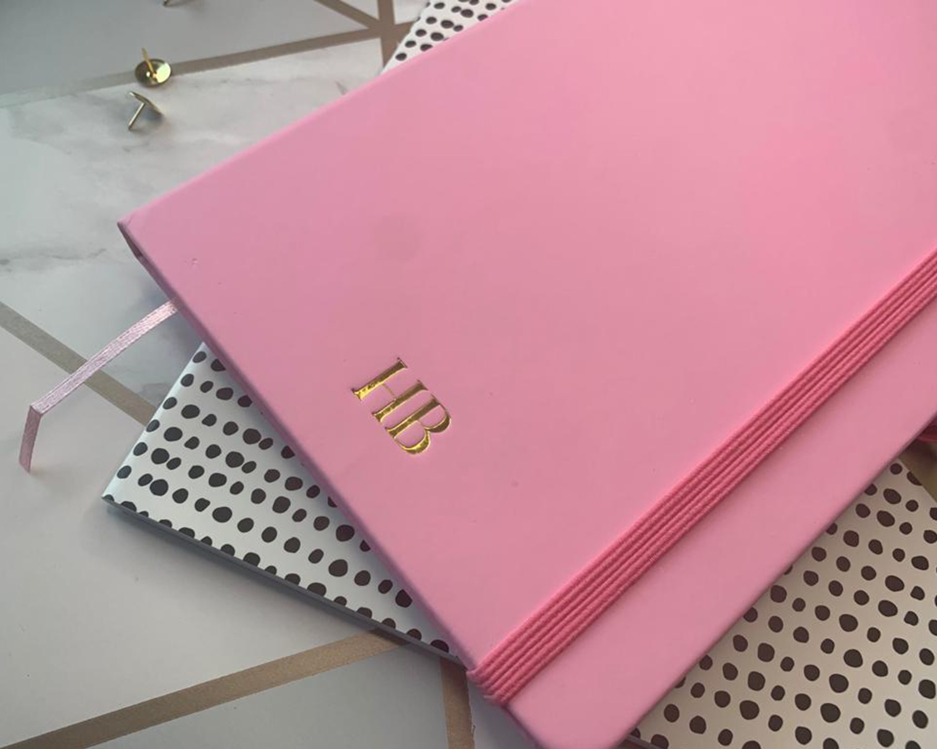 Initial Notebook Present Personalised Notebook Black - Etsy UK