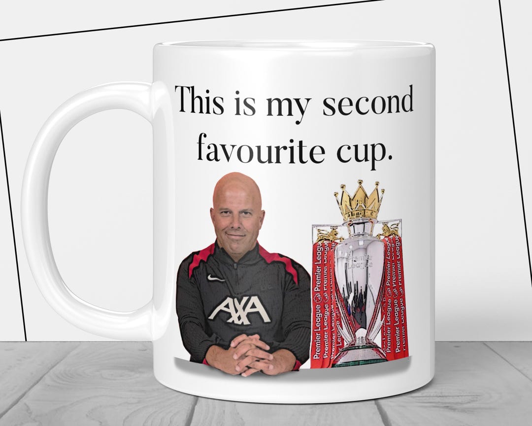 Liverpool Winners Arne Slot Gift Mug - Liverpool Supporter Football ...