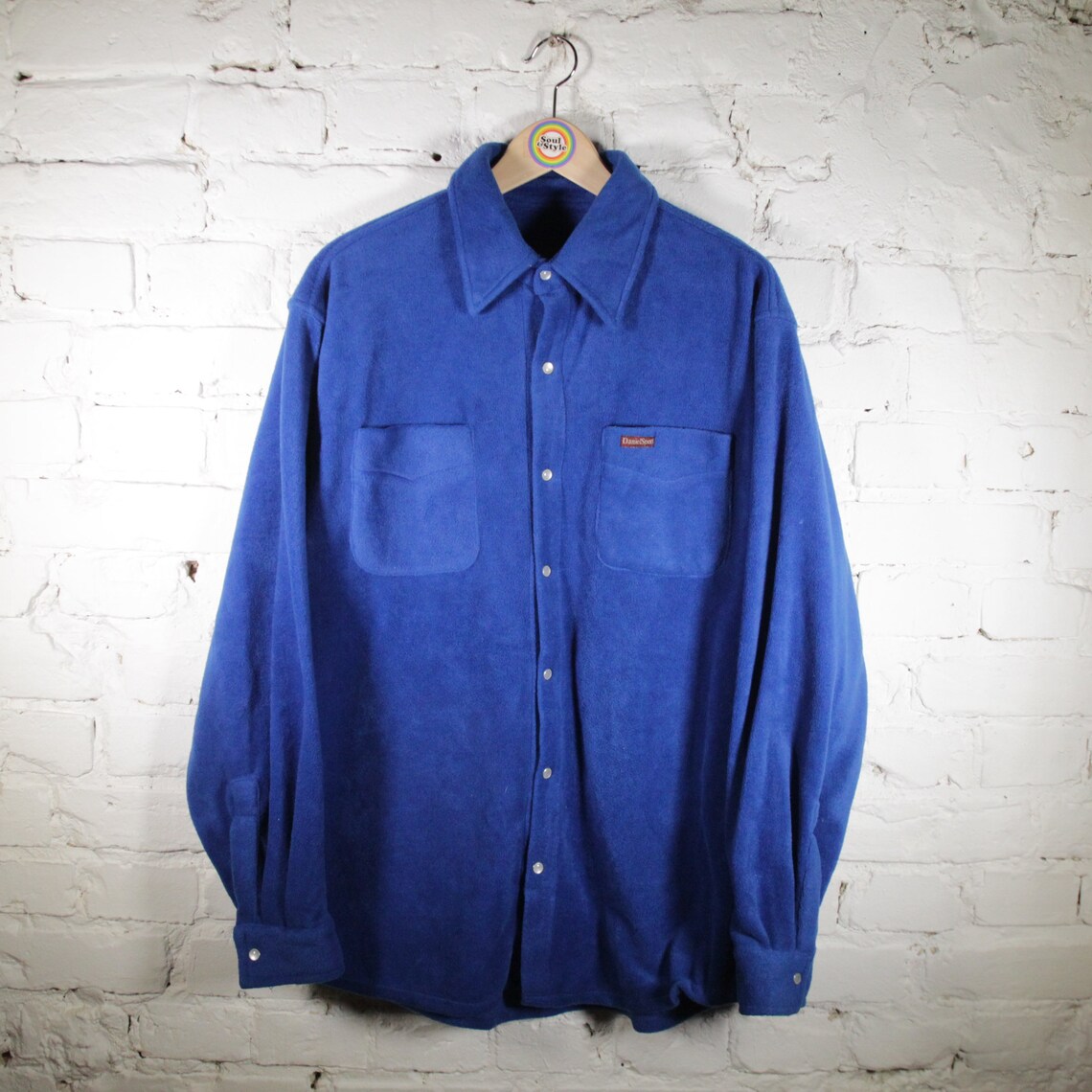 Vintage 90s Fleece Pullover Hemd XL DanielSport - Etsy.de