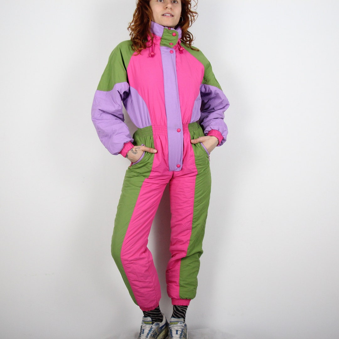 Vintage Retro Quibos 80s 90s Ski Suit Skisuit Snowsuit Wear - Etsy