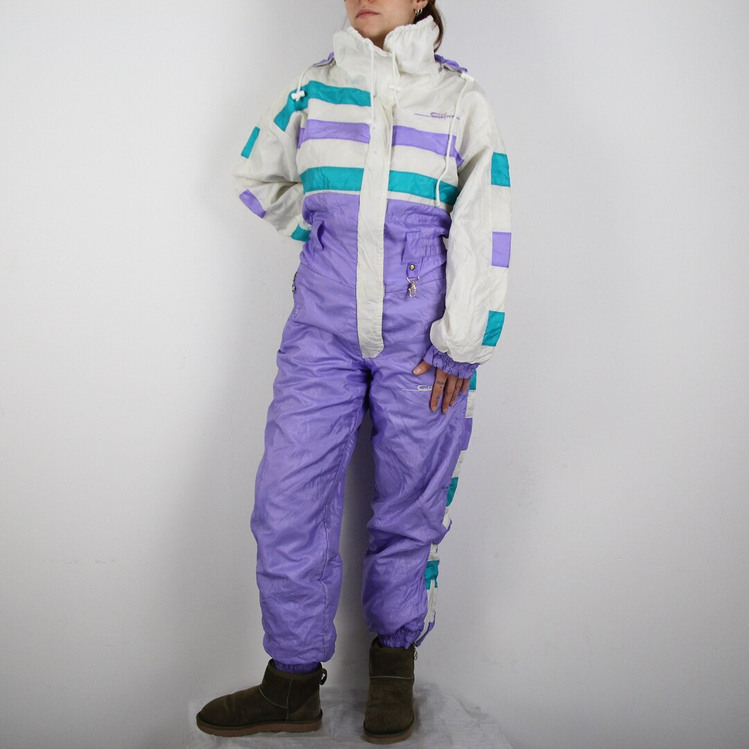 SAMPLE169 Vintage Retro 80s 90s Ski Suit Skisuit Snowsuit Wear - Etsy