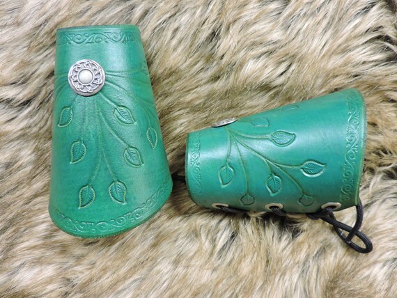 Elven Cuff Bracers Druid Ranger Ivy Cosplay LARP | Etsy