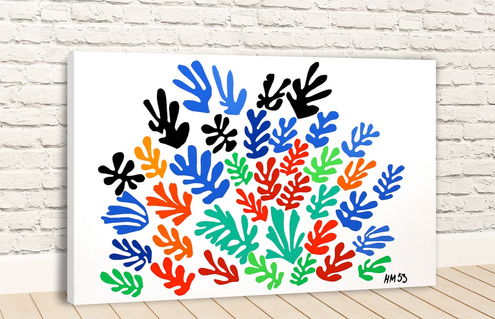 Henri Matisse Spray of Leaves Canvas Wall Art | Etsy