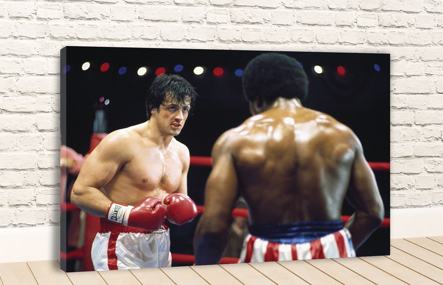 Rocky Balboa VS Apollo Creed Sylvester Stallone Rocky Classic | Etsy