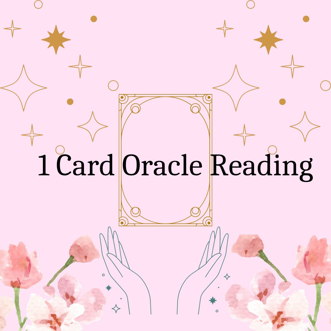 1 Card Oracle Reading - Etsy