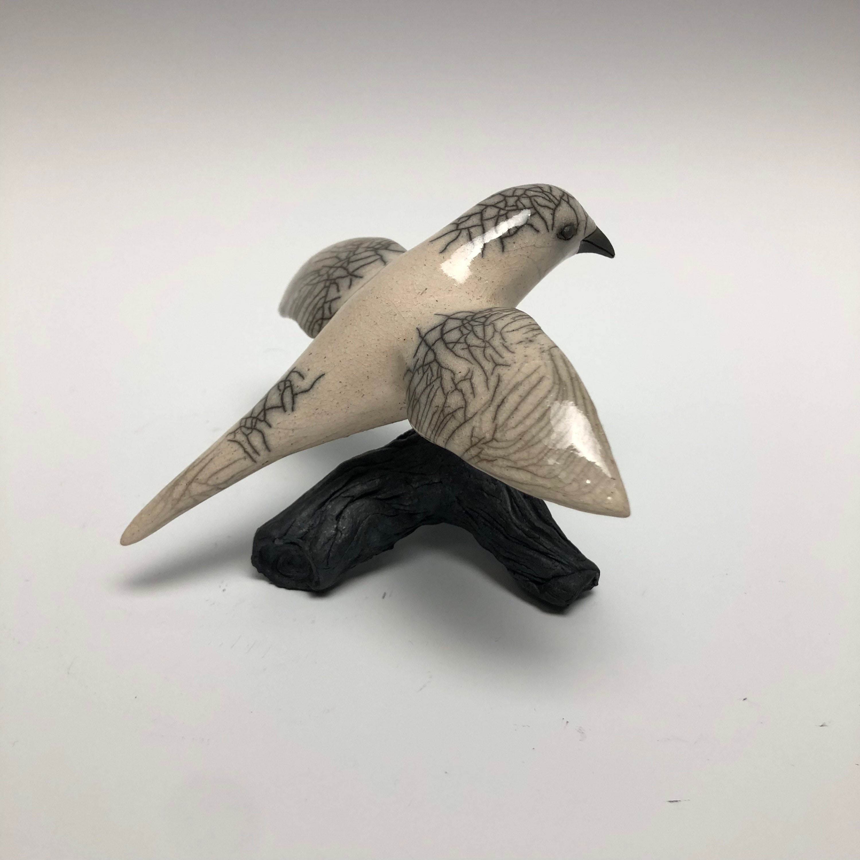 Decorative Raku Birds raku pottery Home Decor Sculpture | Etsy
